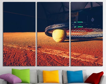 Tennis wall art | Etsy