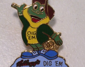 Dig em frog | Etsy