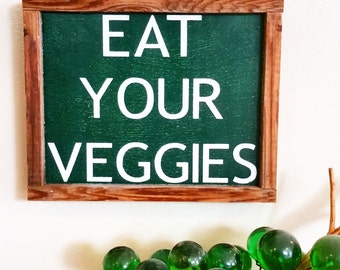 Eat your veggies | Etsy