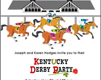 Horse racing party | Etsy