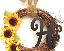 Unique grapevine letters related items | Etsy