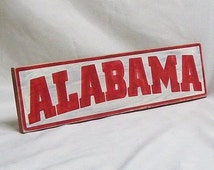 Popular items for alabama wood sign on Etsy