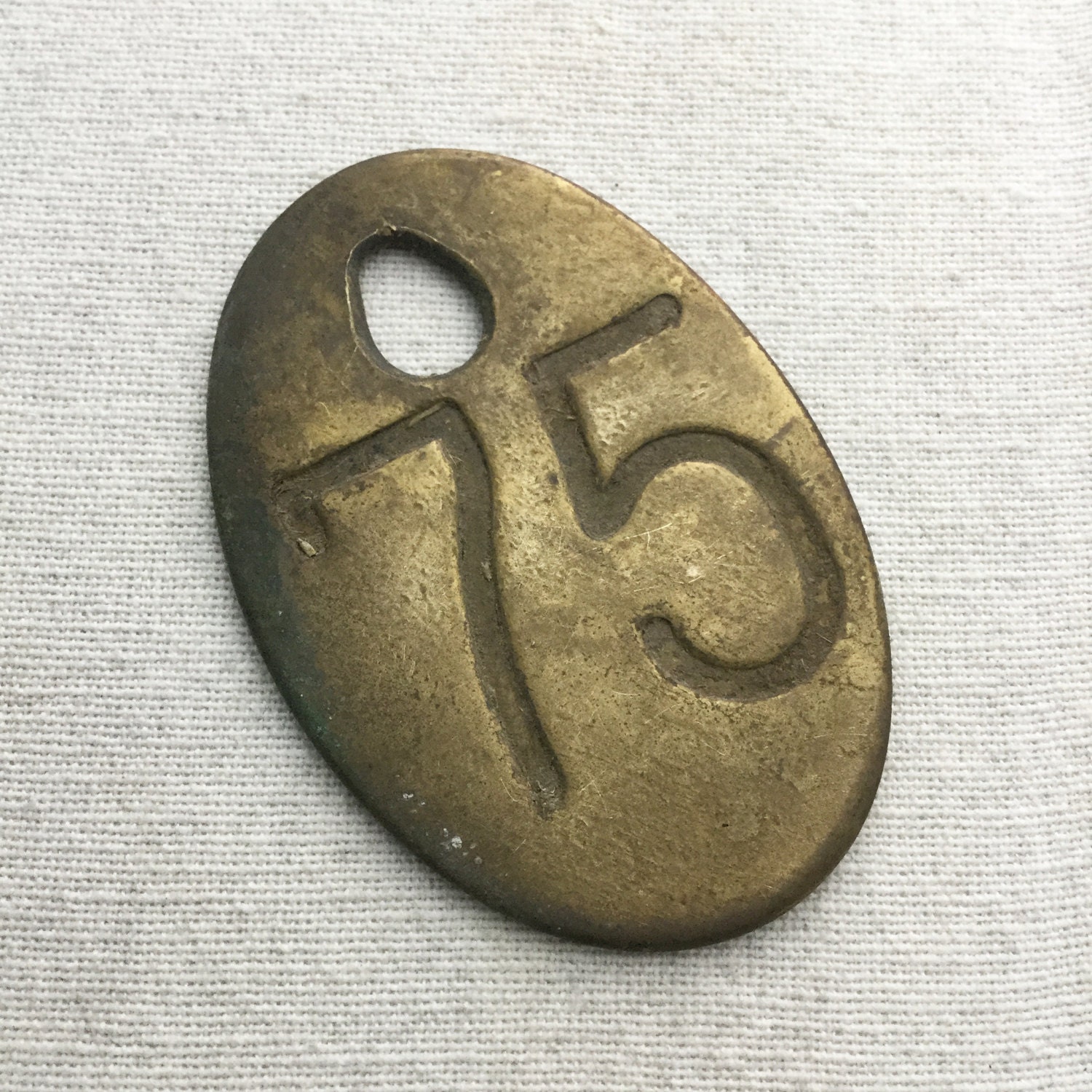 Vintage Cow Tag Metal Cattle Tags Rustic by BERKLEYandBEAN