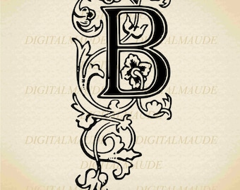 Capital letter b | Etsy