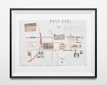 Unique dive bar related items | Etsy