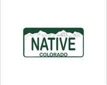 Unique native decal related items | Etsy