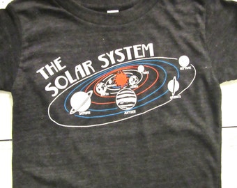 Solar system shirt | Etsy