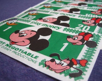 Personalized Custom Play Money Dollars 10 of each 1 5 10