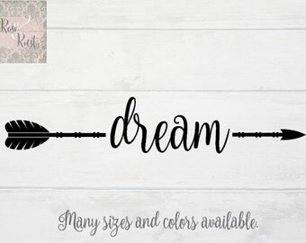 Dream decal | Etsy