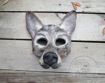 Coyote mask | Etsy
