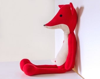 Fox soft toy | Etsy