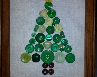 Unique canvas button art related items | Etsy