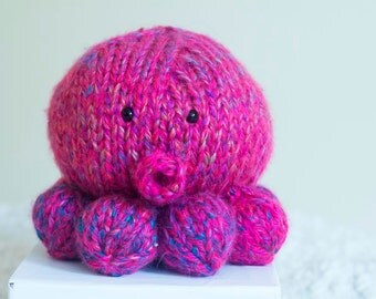 Knit octopus pattern | Etsy