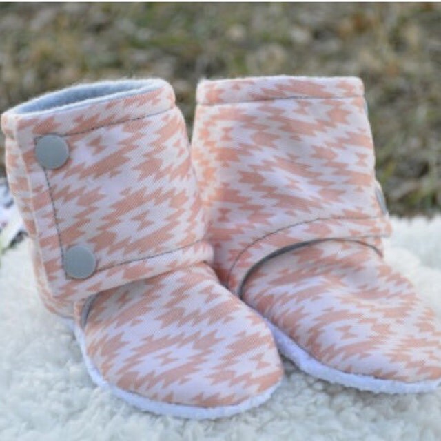 Custom Made Baby Booties by ATaleOfTwoThreads on Etsy