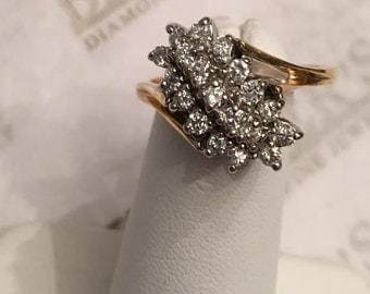 Waterfall ring | Etsy