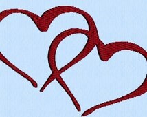 Unique two hearts design related items | Etsy