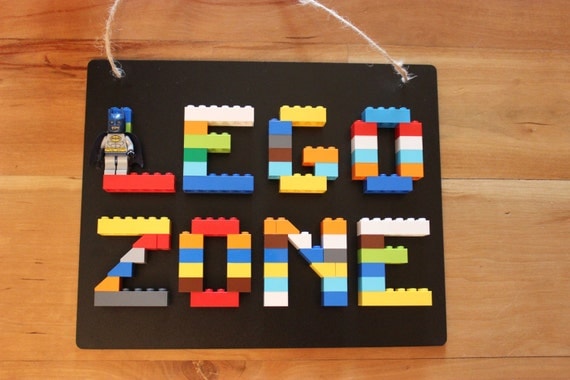 8x10 LEGO Sign