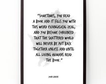 Unique john green related items | Etsy