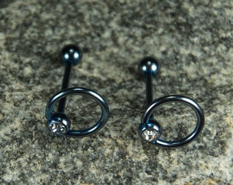 Unique tongue ring related items | Etsy