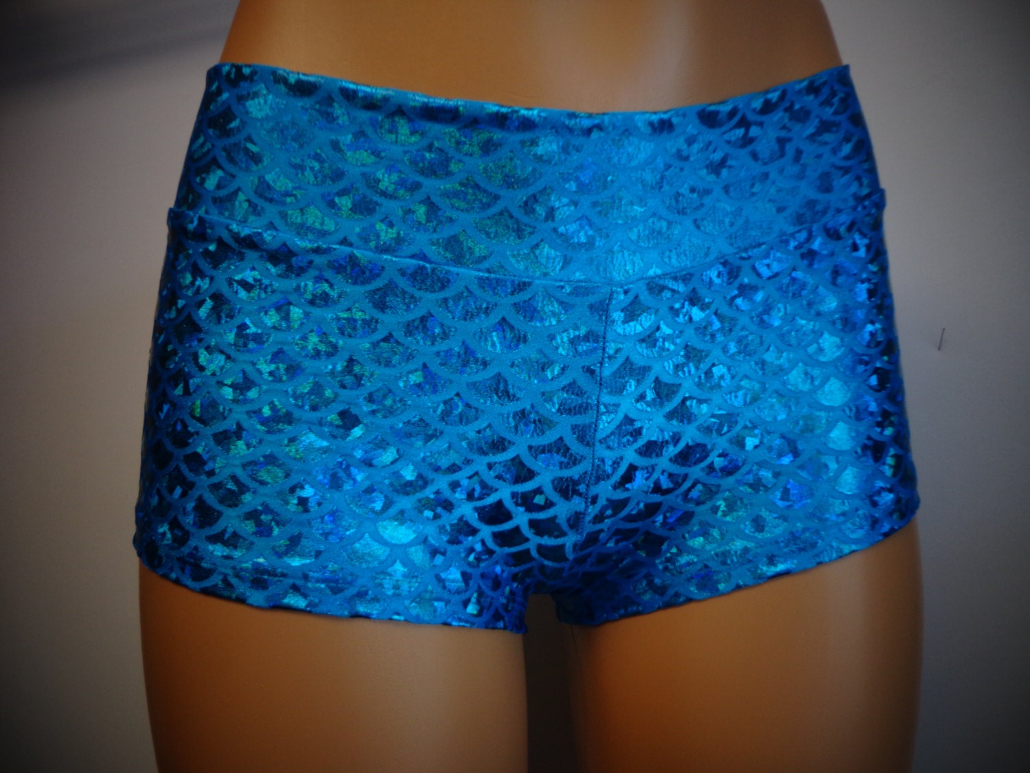 15 Colors Mermaid Booty Shorts Sexy Cheeky Cut Shiny Sparkle