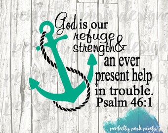 Psalm 46 1 | Etsy