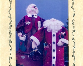 Santa doll pattern | Etsy