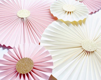 Unique paper rosettes related items | Etsy