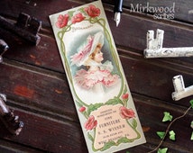 Popular items for victorian bookmarks on Etsy