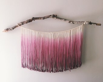 Macrame banner | Etsy