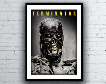 Terminator drawing | Etsy