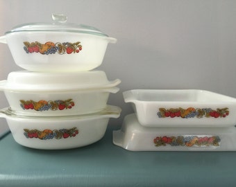 Pyrex strawberry | Etsy