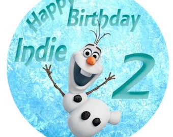 Olaf cake topper | Etsy