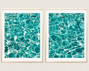 Turquoise sea blue | Etsy