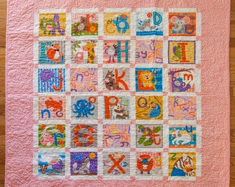 Alphabet quilt | Etsy