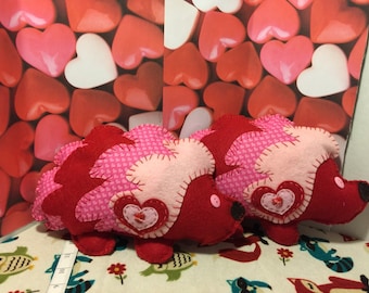 Valentine plush | Etsy