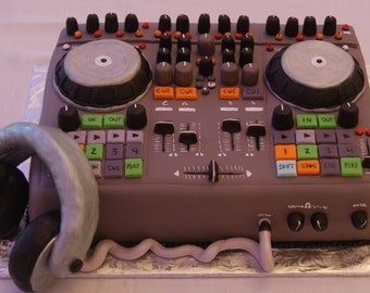 Dj cake topper | Etsy