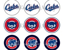 Unique chicago cubs jewelry related items | Etsy