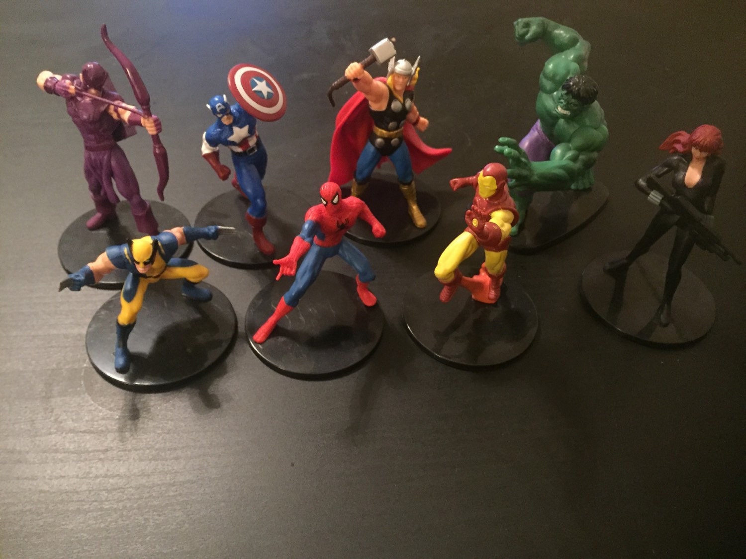 Marvel Miniature Alliance Action Figures: Hulk Spider-Man