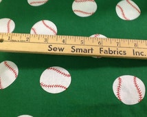 Popular items for baseball fabric on Etsy