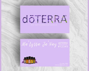 Unique doterra card related items | Etsy