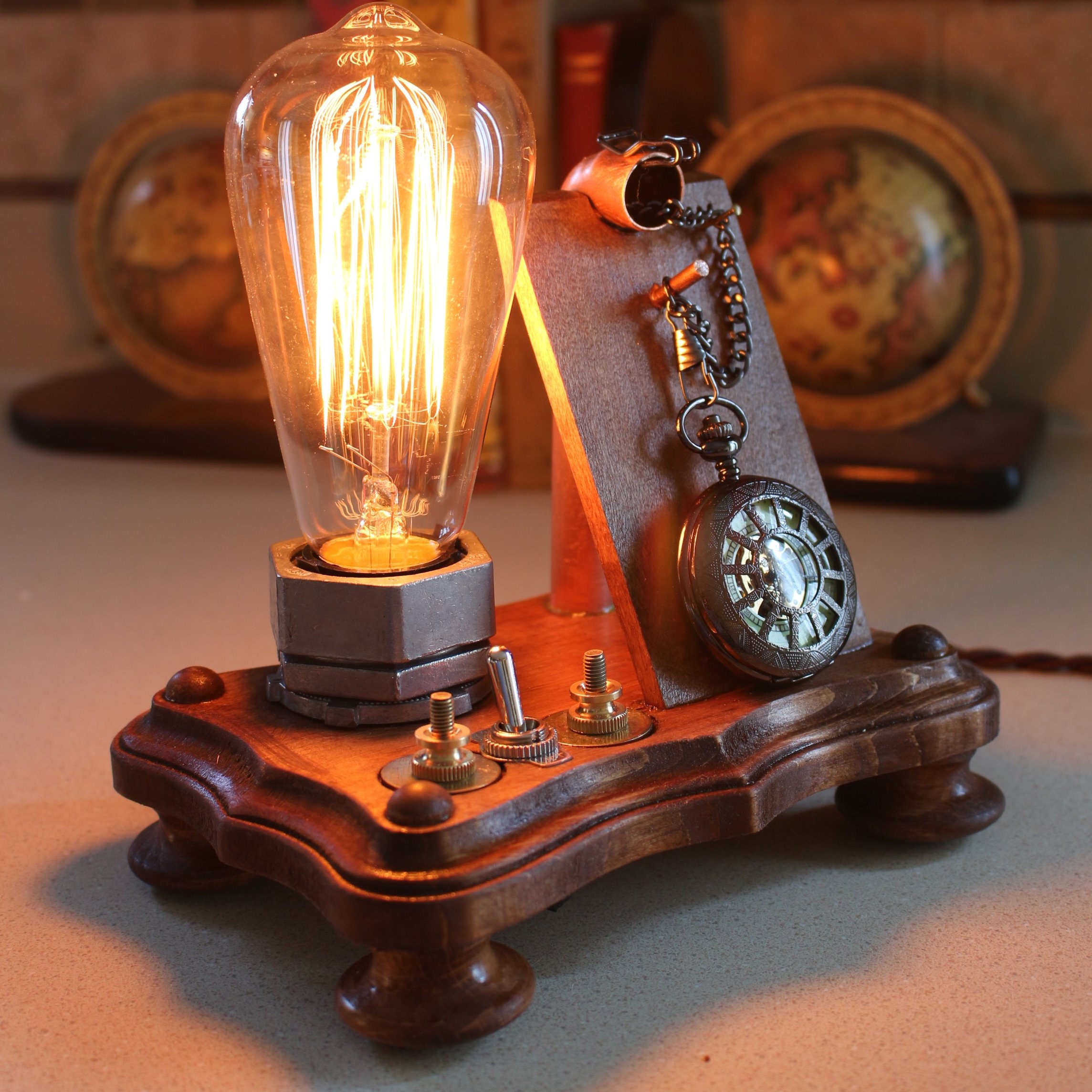 Early Electric Age Lamps & Mobile Device by PowerandLightDesigns
