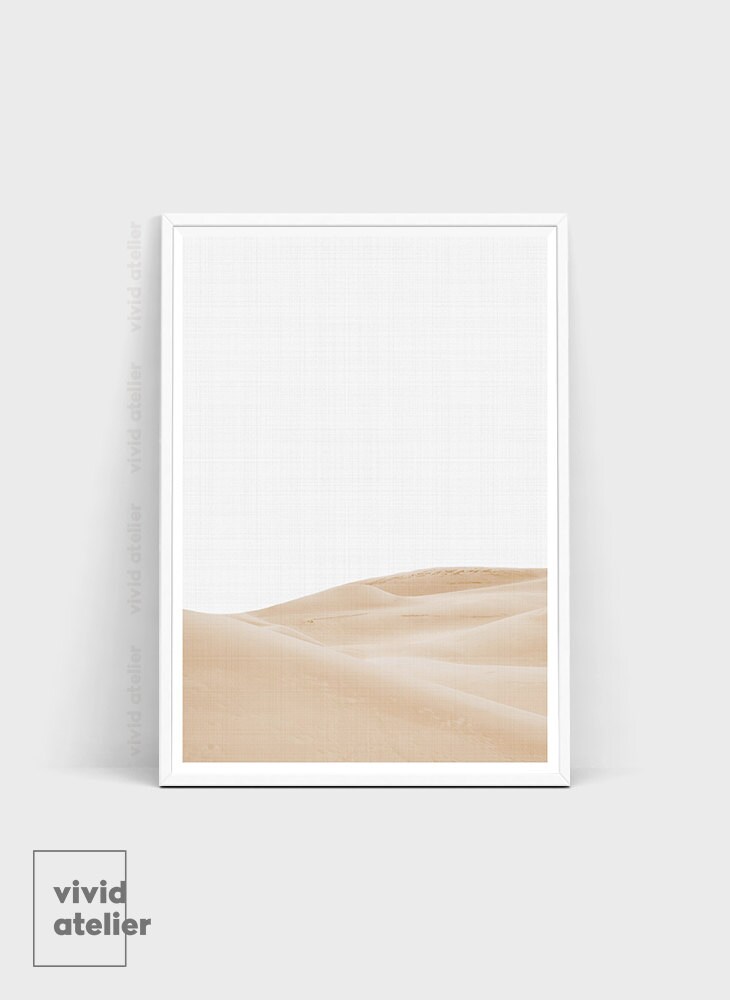 Sand Print Dune Print Sand Wall Print Desert Printable
