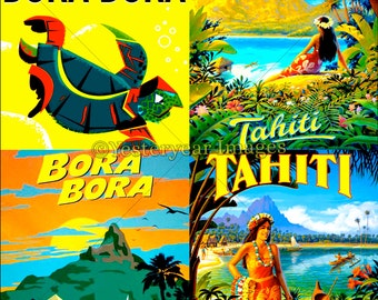 Pacific island art | Etsy