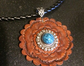 Concho necklace | Etsy