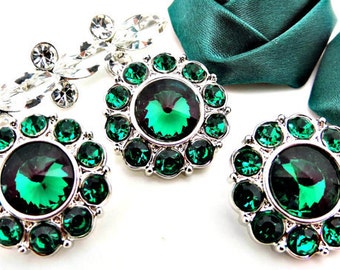 Rhinestone buttons | Etsy