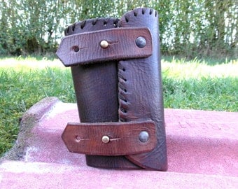 Leather arm cuffs | Etsy