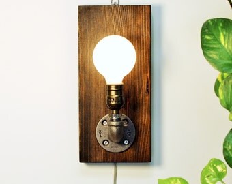 Unique wall sconce | Etsy