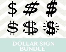 Unique dollar signs related items | Etsy