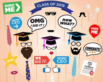 Printable Olympics Photo Booth Props RIO 2016 by FiestaSupplies