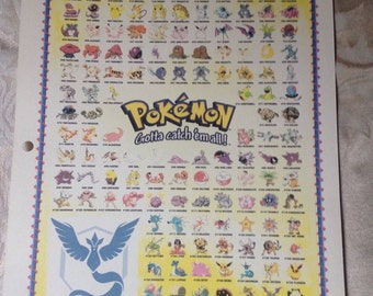 Pokedex | Etsy